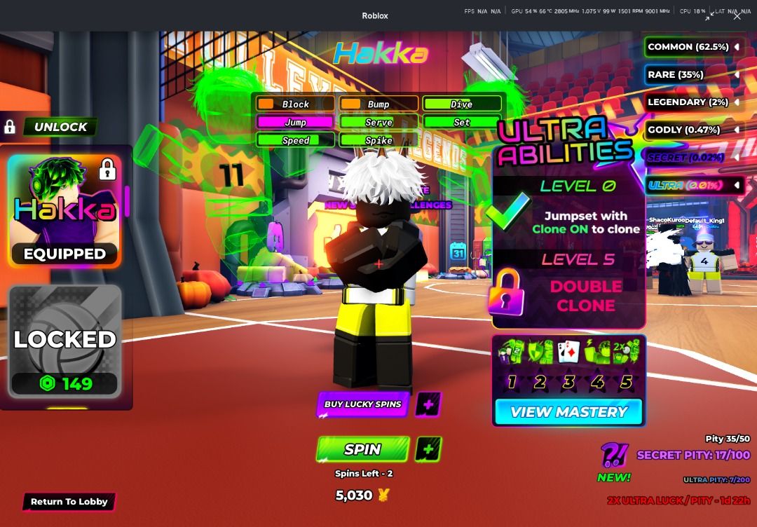 Volleyball Legends Kisuki and Hakka URGENT, Video Gaming, Gaming ...