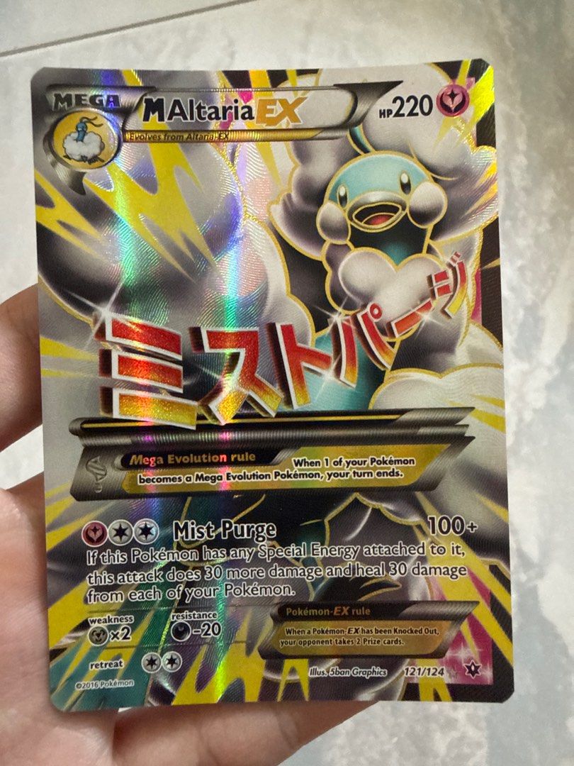 WTS Pokemon XY Mega Altaria EX Pokemon Card, Hobbies & Toys, Toys ...