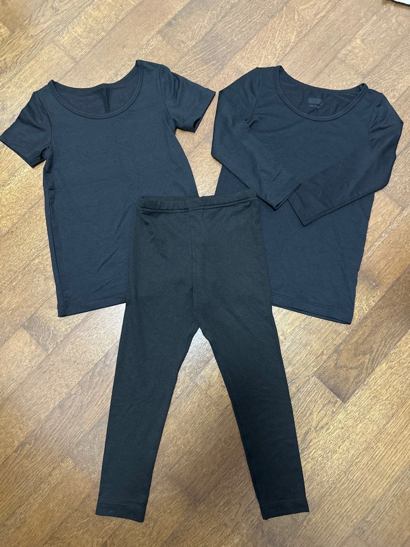 (100-110) Almost New Uniqlo Baby Heattech Set, Babies & Kids, Babies & Kids Fashion on Carousell