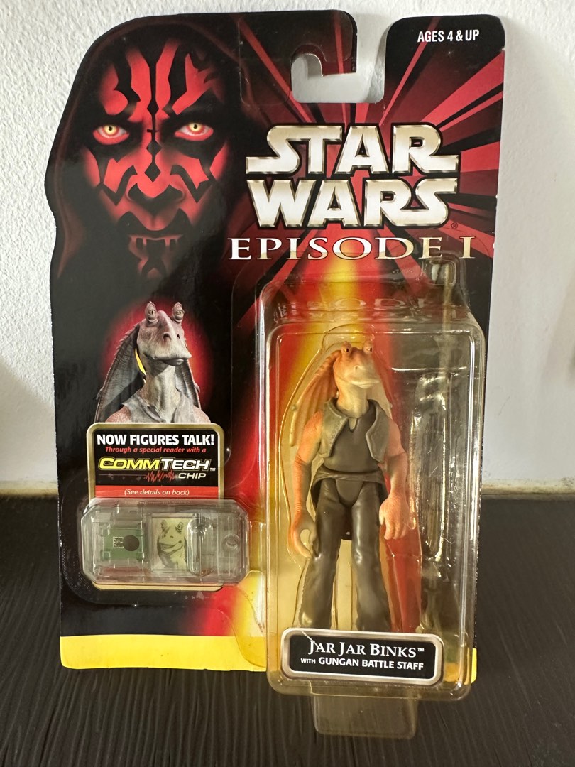 1998 Hasbro Star Wars Episode 1 Ja Ja Bings, Hobbies & Toys ...
