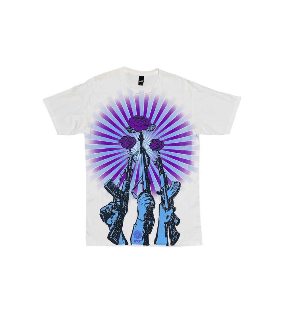 2000s OBEY GIANT SHEPARD FAIRY "GUNS N ROSES", Men's Fashion, Tops ...