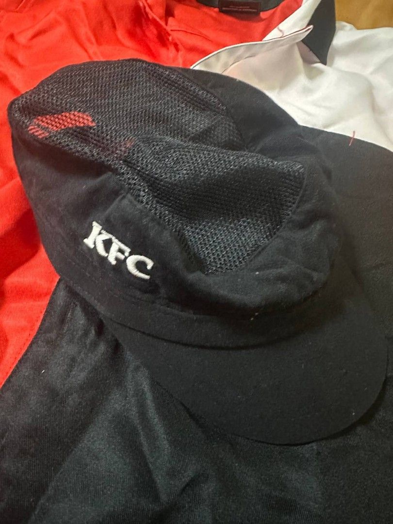 ⚡ KFC Uniform Set - Shirt and Cap, Hobbies & Toys, Memorabilia ...