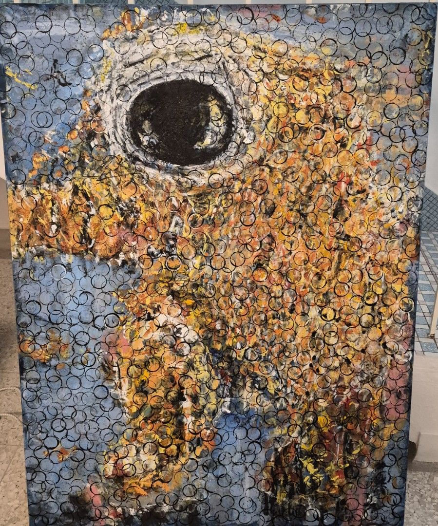 Abstract Eye Painting - Original Artwork, Hobbies & Toys, Art & Prints ...