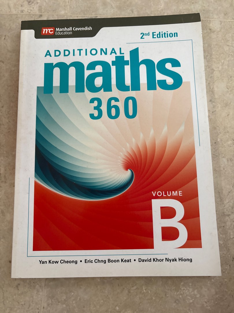 Additional Maths 360 2nd Edition Volume A&B, Hobbies & Toys, Books ...