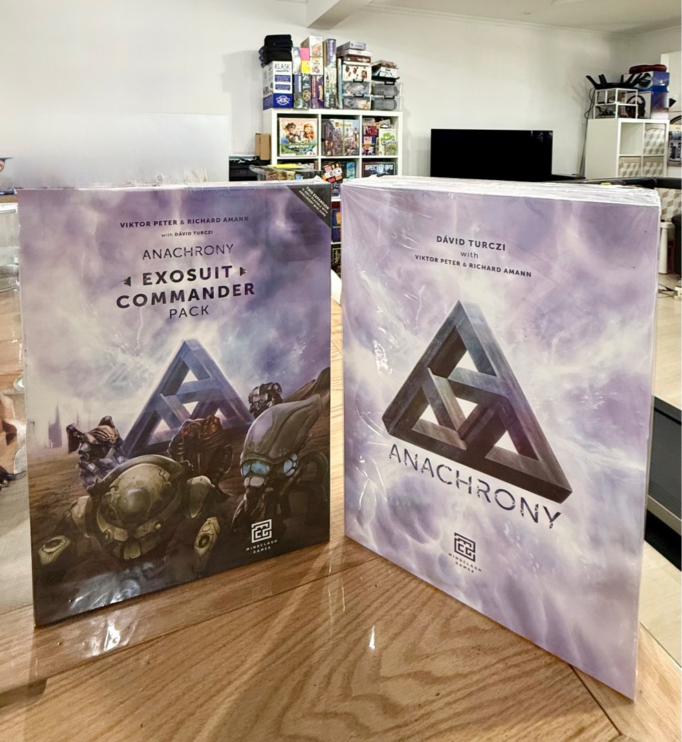 Anachrony Base Game and Exosuit Commander Pack, Hobbies & Toys, Toys ...