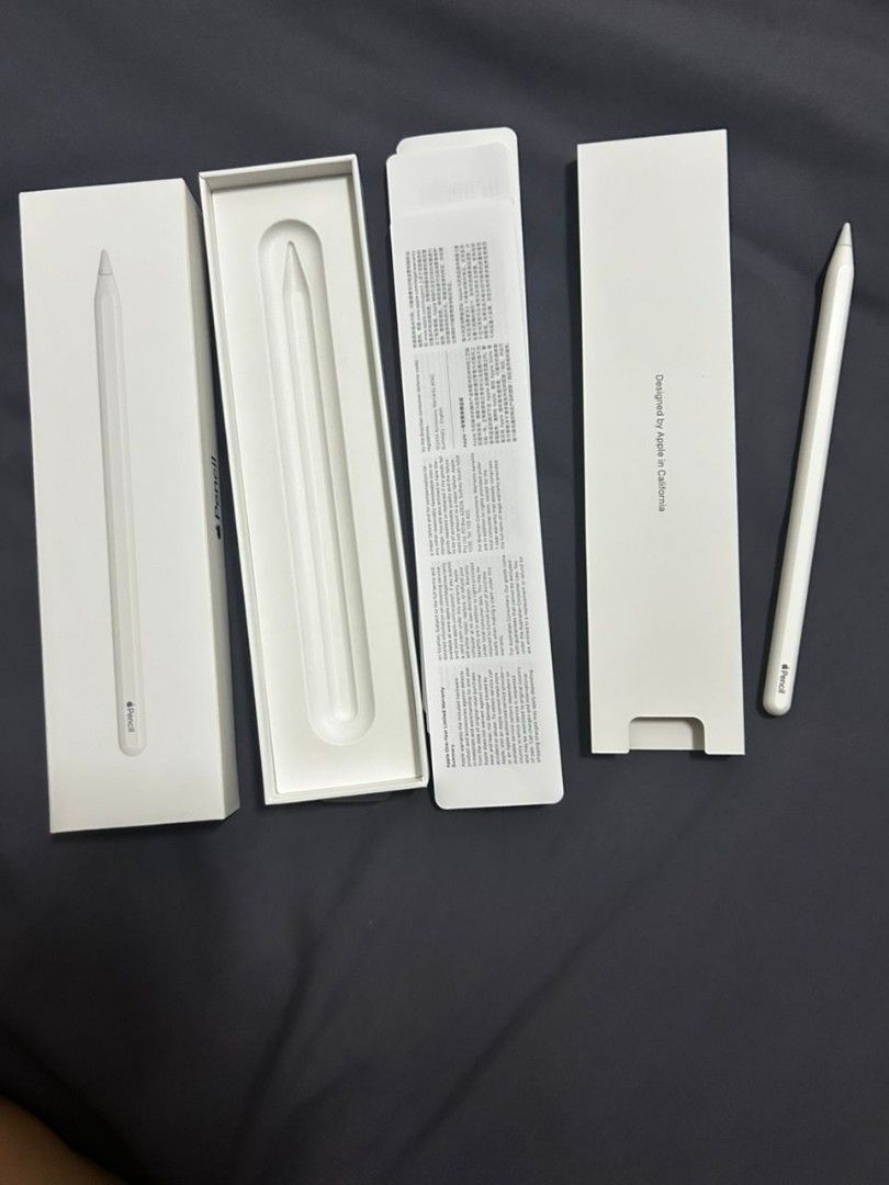Apple pencil 2nd generation fullset, Computers & Tech, Parts ...