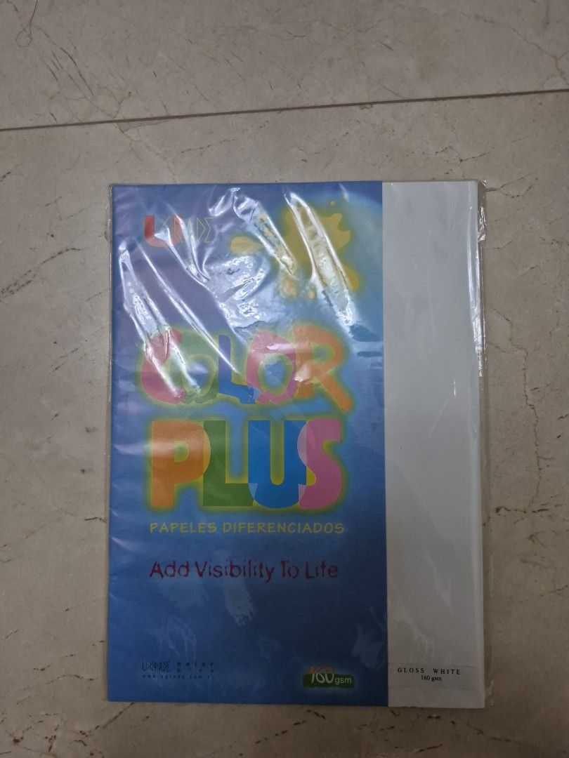 Assorted Colored Paper Pack and printing, Hobbies & Toys, Stationery ...