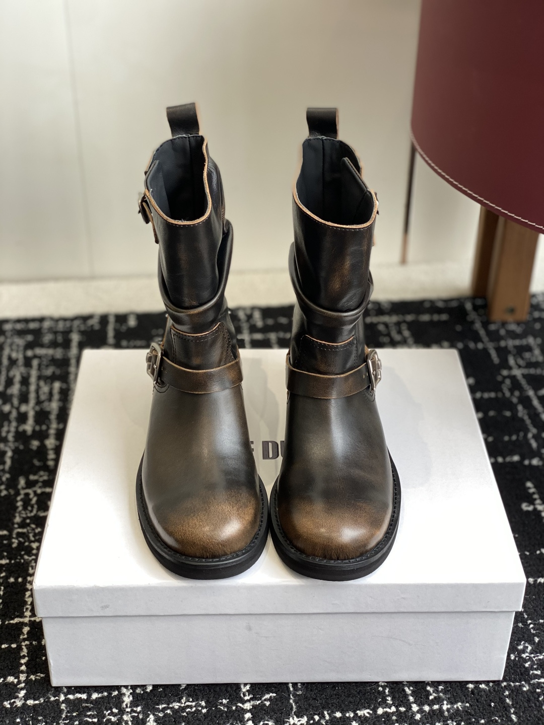 Authentic icedust pile boots, Luxury, Sneakers & Footwear on Carousell