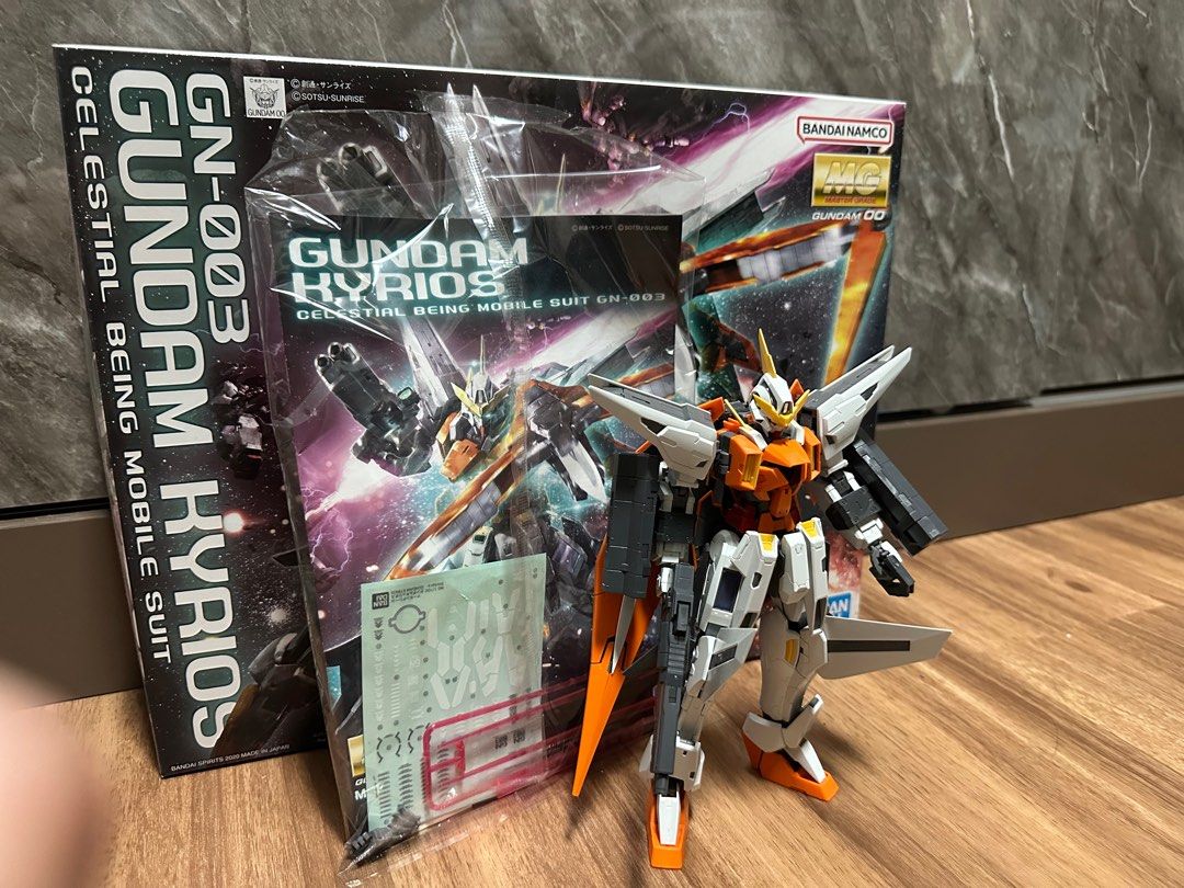 Bandai MG 1/100 Gundam Kyrios Model Kit, Hobbies & Toys, Toys & Games ...