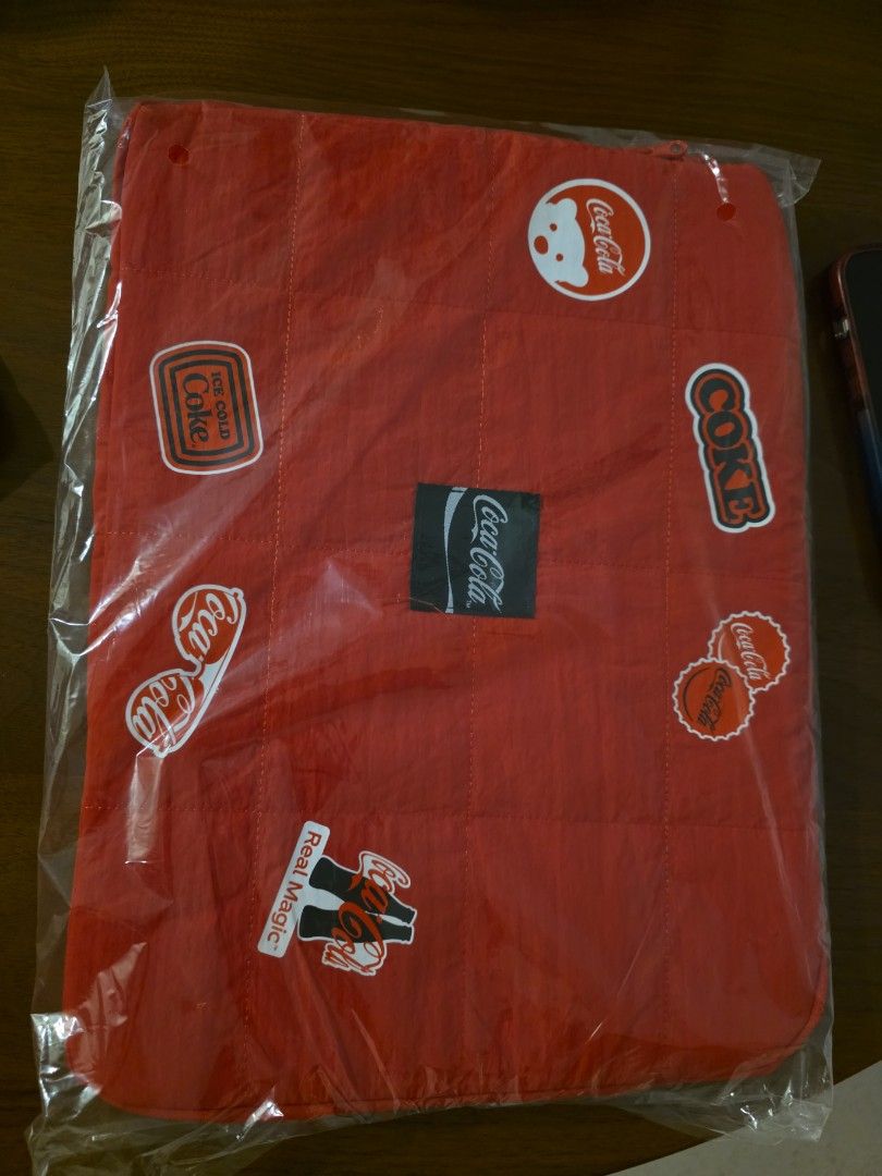 BNIP Coca-Cola Laptop Sleeve, Everything Else on Carousell