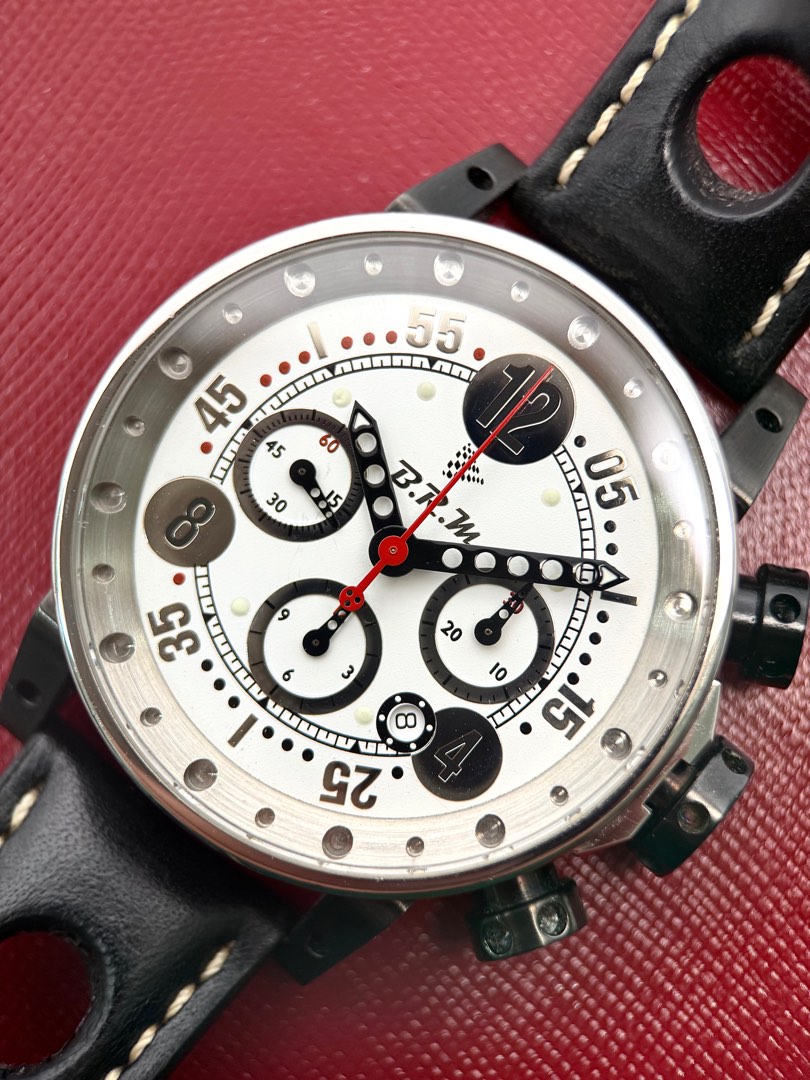 Full Set BRM Watch B.R.M Watch Automatic Chronograph, Luxury, Watches ...