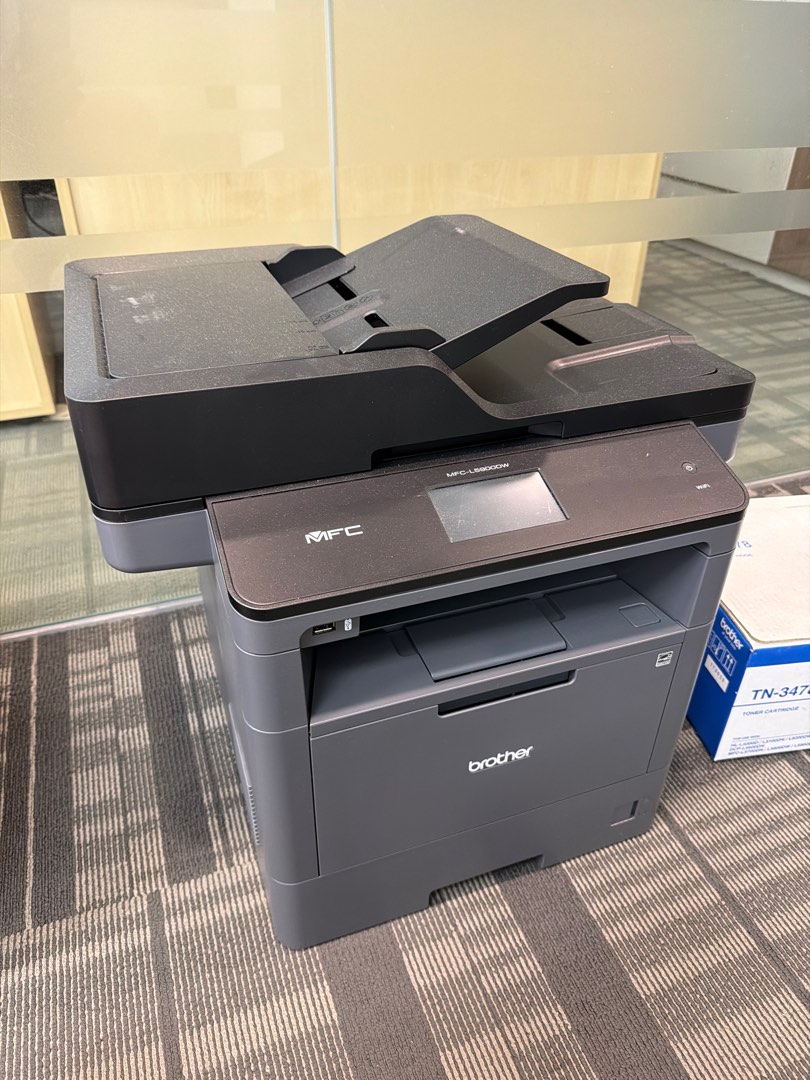 Brother MFC-L5900DW Laser Printer, Computers & Tech, Printers, Scanners ...
