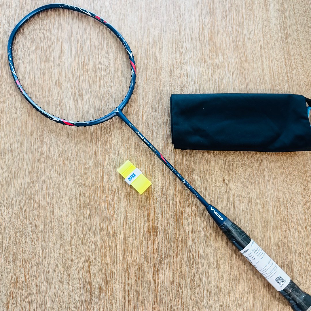 [Bundle] Brand New Victor Auraspeed 7000 5UG5 5U G5 SG Coded Badminton ...