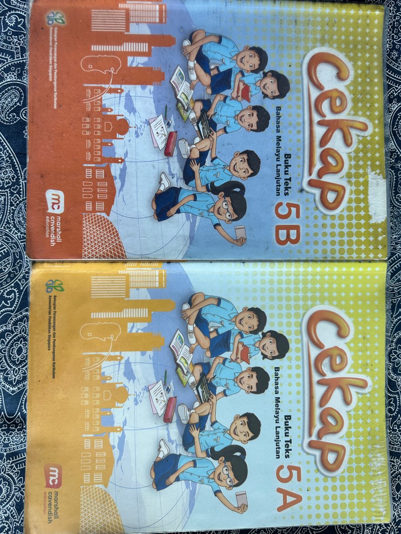 Cekap Bahasa Melayu Lanjutan Textbook 5A & 5B, Hobbies & Toys, Books ...