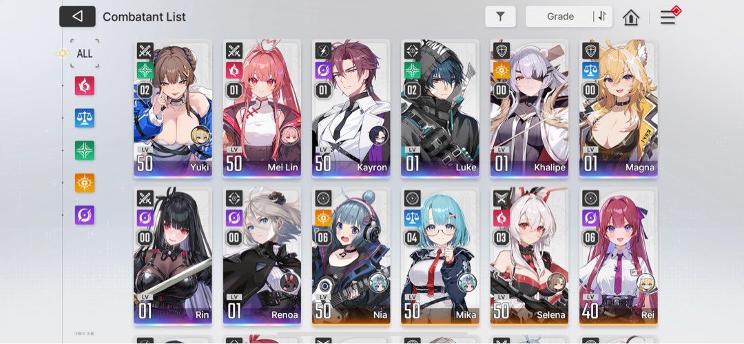 Chaos Zero Nightmare yuki e2 + sign, Video Gaming, Gaming Accessories ...