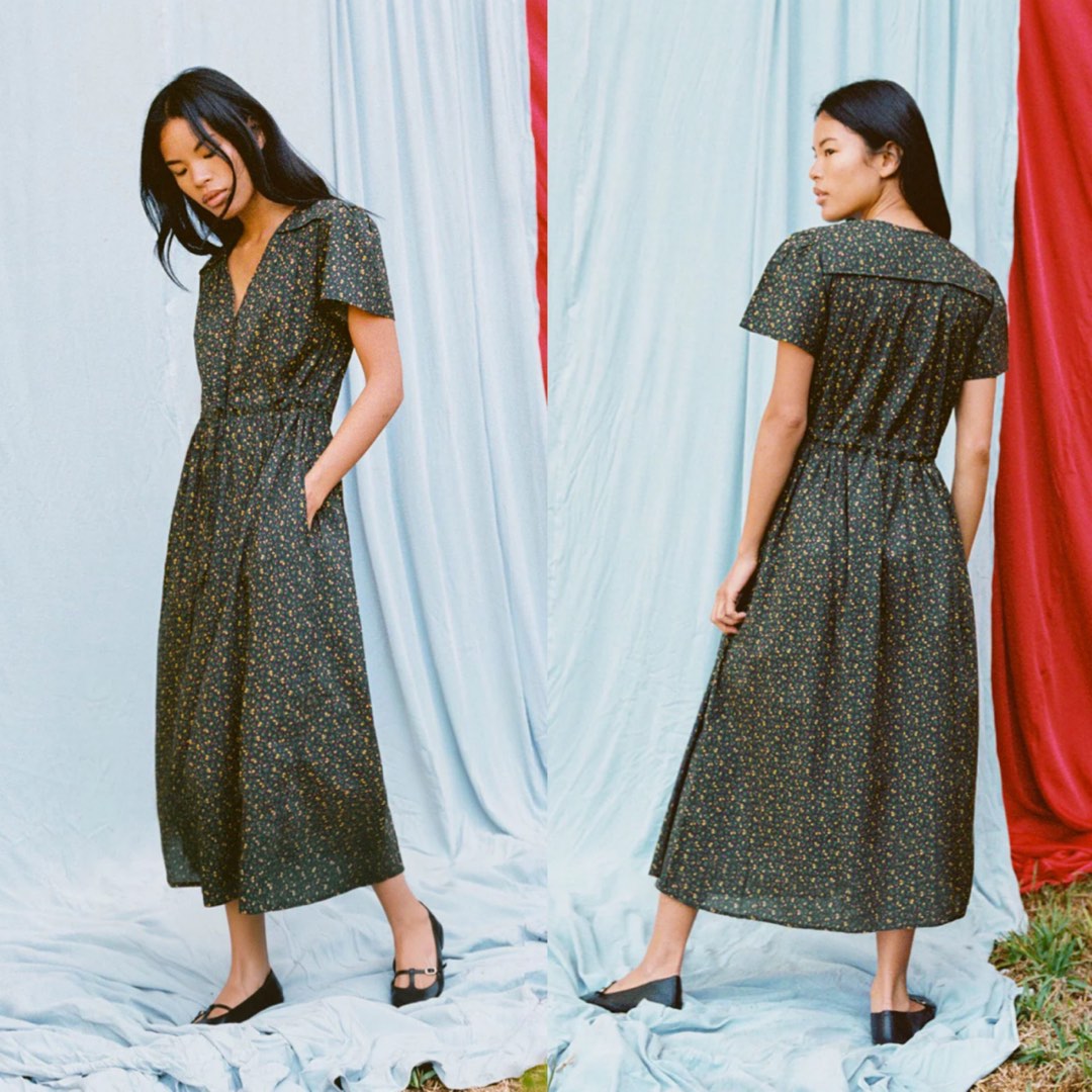 Christy Dawn Simple Dawn Dress Petites - Noir Pear Harvest, Women's ...