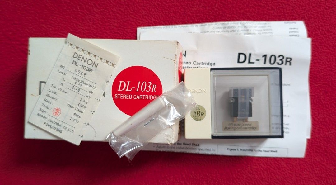 Denon DL-103R Stereo Cartridge, Audio, Other Audio Equipment on Carousell