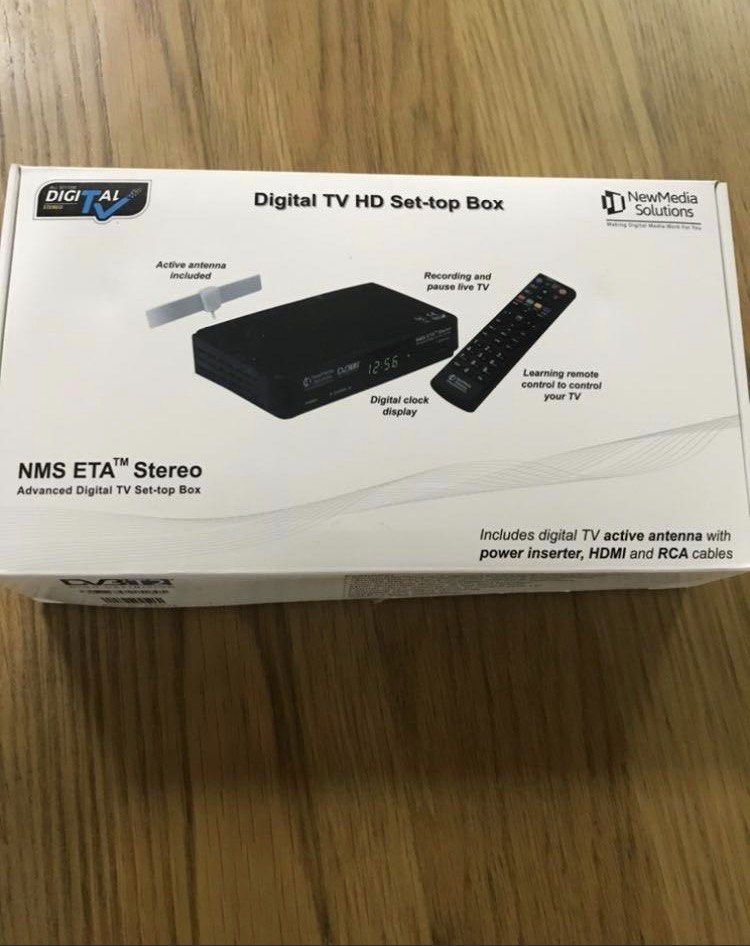Digital TV HD Set-top Box - NMS ETA Stereo, TV & Home Appliances, TV ...