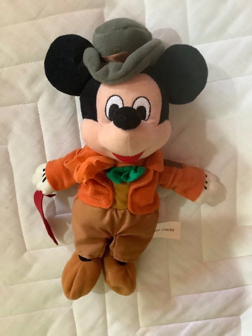 Disney Mickey Mouse Bob Cratchit Mini Bean Bag Stuffed Plush Toy ...