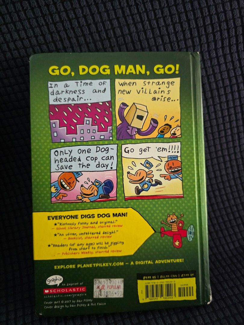 Dog Man Unleashed Book by Dav Pilkey, Hobbies & Toys, Books & Magazines ...