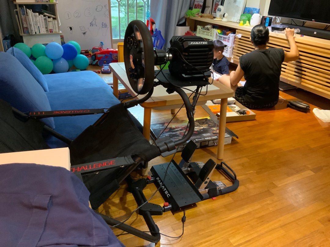 Fanatec Racing Simulator Complete Set, Video Gaming, Gaming Accessories ...