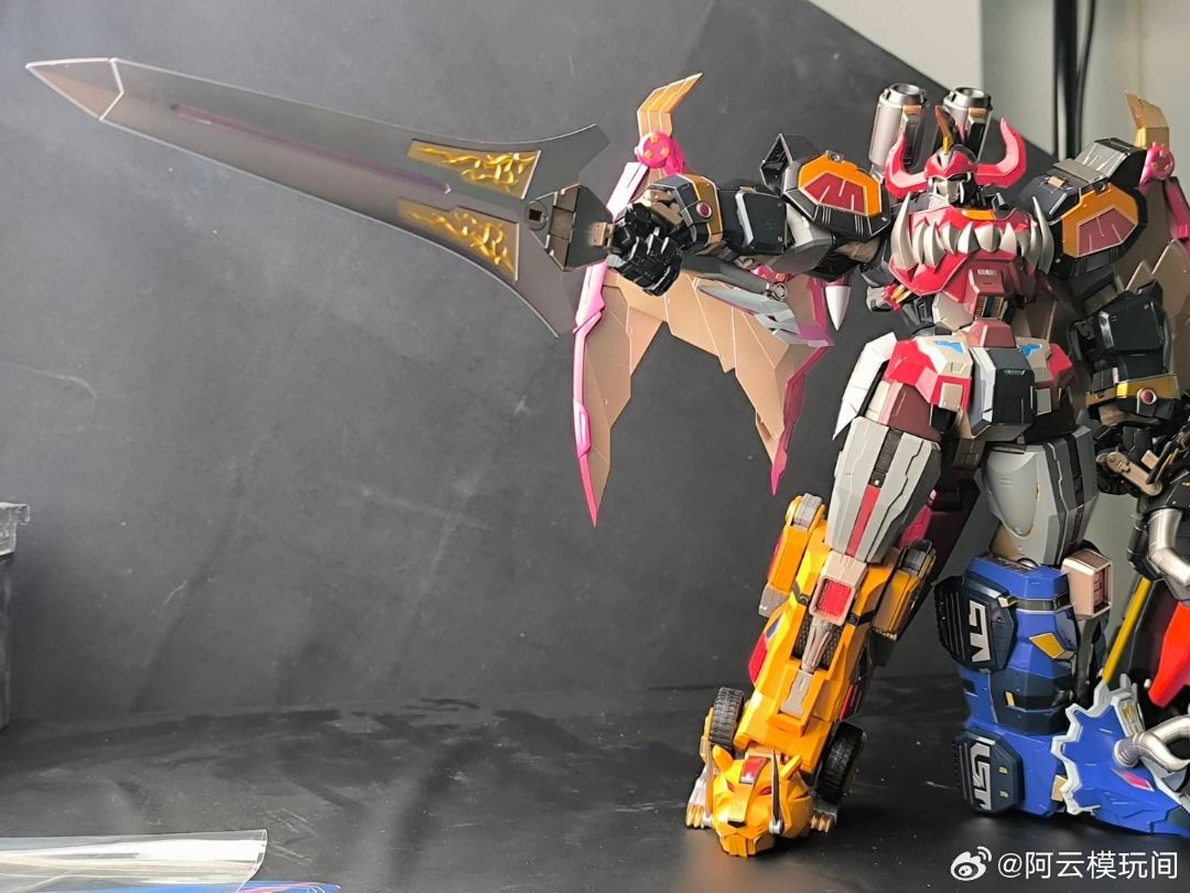 FLAME TOYS KURO KARA KURI DINO MEGAZORD KO ZL-01 2.0 (REPAIRED VERSION), Hobbies & Toys, Toys ...