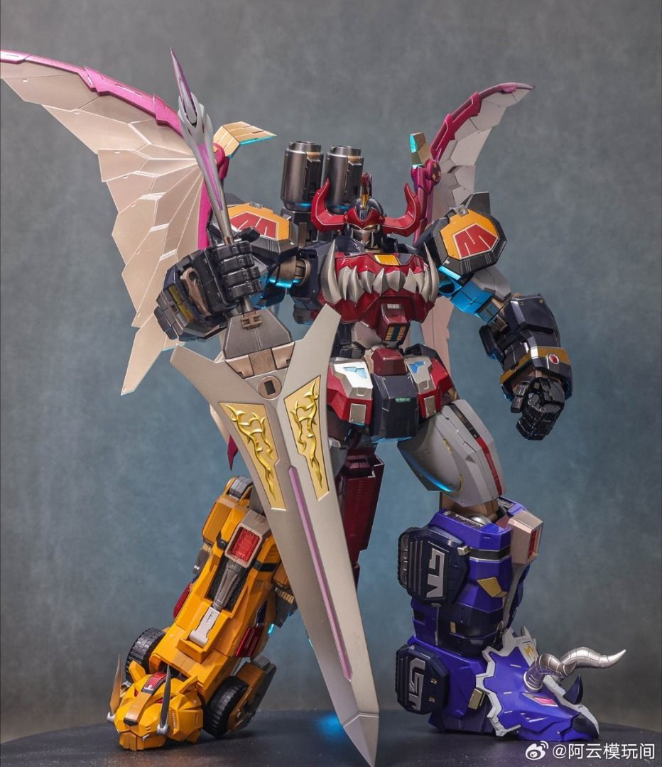 FLAME TOYS KURO KARA KURI DINO MEGAZORD KO ZL-01 2.0 (REPAIRED VERSION), Hobbies & Toys, Toys ...