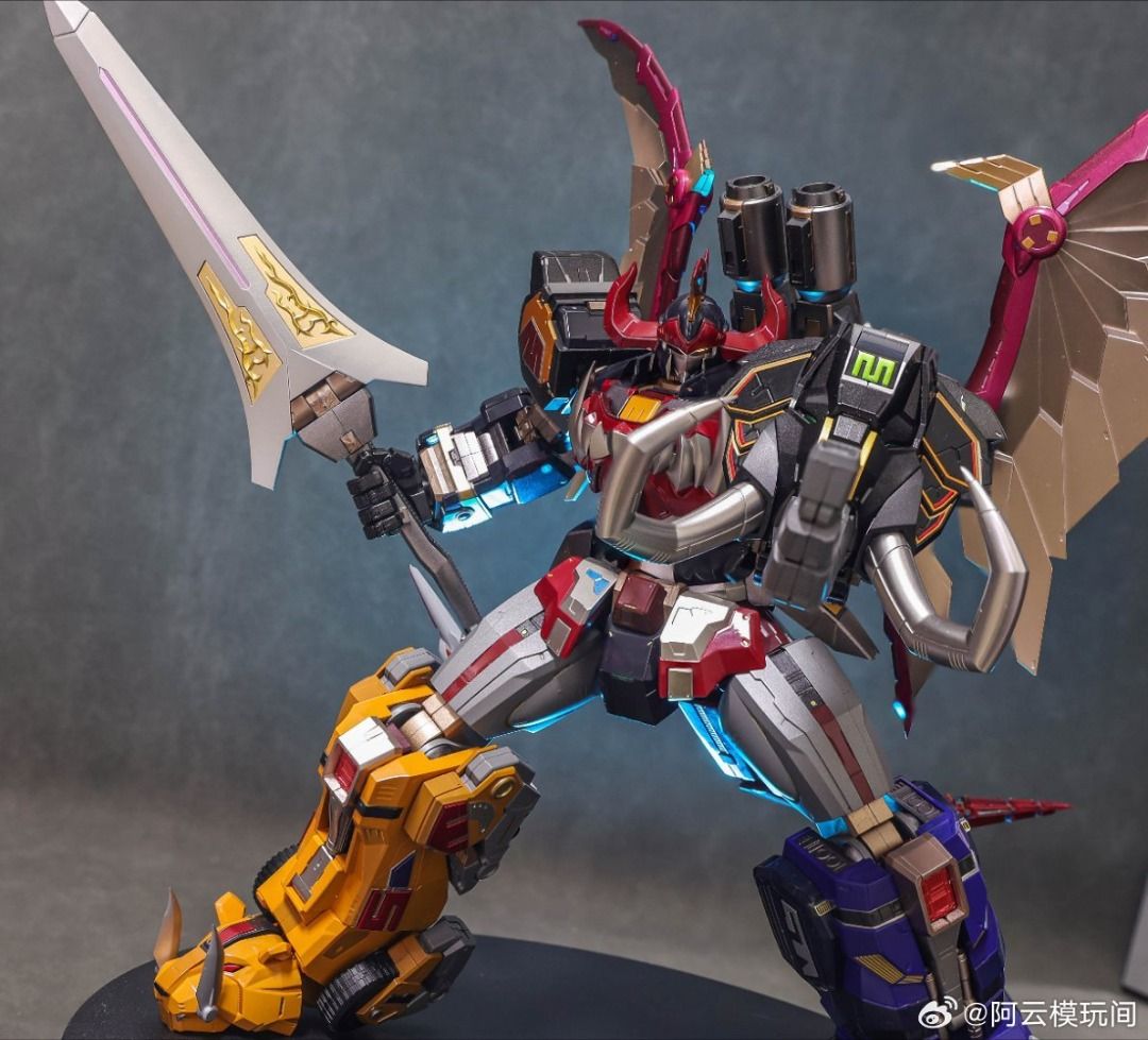 FLAME TOYS KURO KARA KURI DINO MEGAZORD KO ZL-01 2.0 (REPAIRED VERSION), Hobbies & Toys, Toys ...