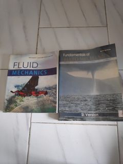 Fluid Mechanics Textbook - Ninth Edition, Hobbies & Toys, Books ...