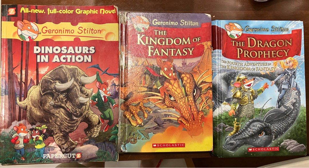 Geronimo Stilton bundle, Hobbies & Toys, Books & Magazines, Children's ...