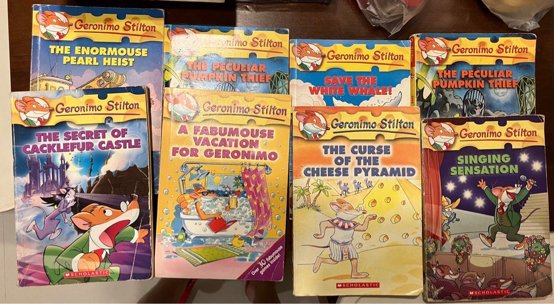 Geronimo Stilton bundle, Hobbies & Toys, Books & Magazines, Children's ...