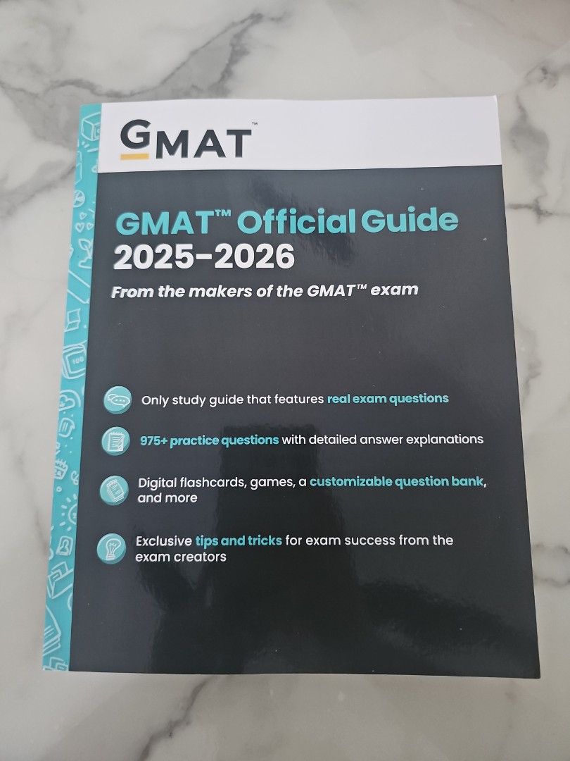 GMAT Official Guide 2025-2026, Hobbies & Toys, Books & Magazines ...
