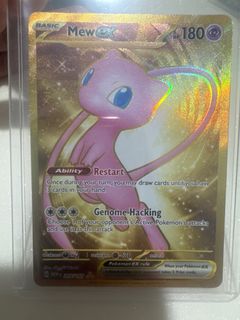 151 Gold Mew, Hobbies & Toys, Toys & Games on Carousell