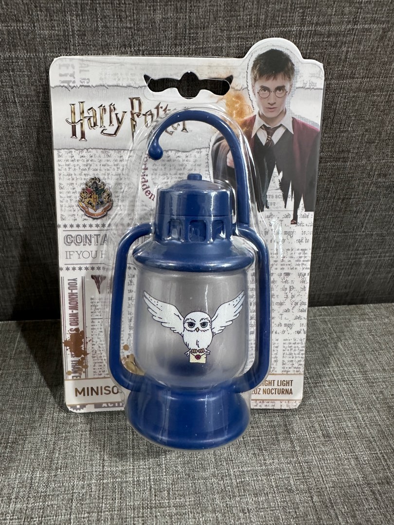 Harry Potter Miniso Night Light, Hobbies & Toys, Toys & Games on Carousell