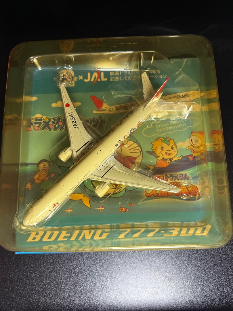 JAL Boeing 777-300 Doraemon Model Airplane, Hobbies & Toys, Toys ...