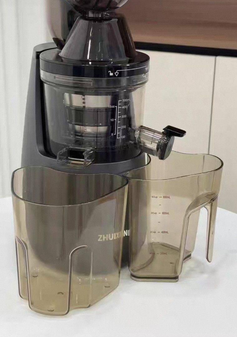Juicer Large Diameter Slow Juicer with Pulp Separator, Fully Automatic ...