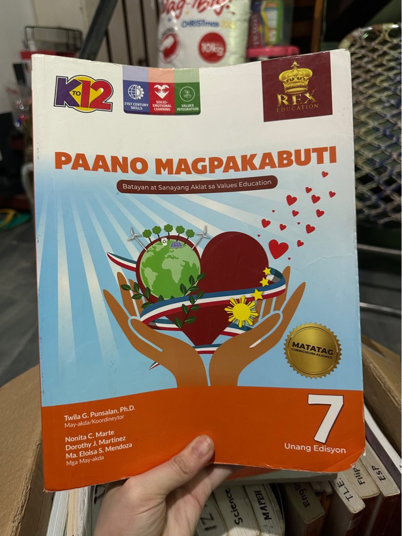 K-12 Grade 7 PAANO MAGPAKATAO Batayan at Sanayang Aklat sa Values ...