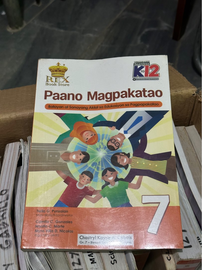 K-12 Grade 7 PAANO MAGPAKATAO Batayan at Sanayang Aklat sa Edukasyon sa ...