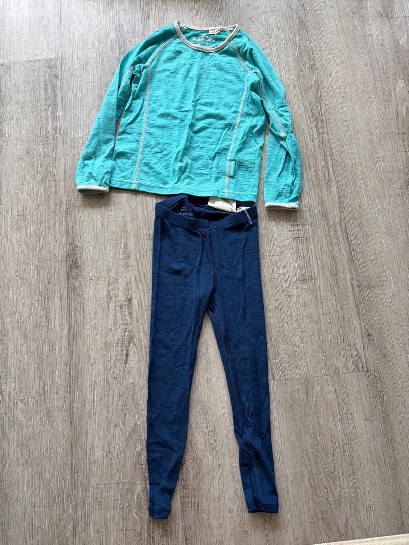 Kathmandu Merino Wool Thermal Set - 4 years old, Babies & Kids, Babies ...