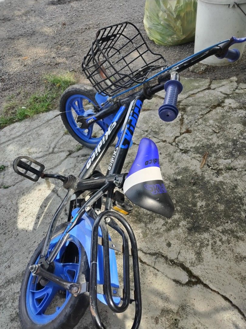 Kidico Kids Bicycle with Basket, Sports Equipment, Bicycles & Parts, Bicycles on Carousell