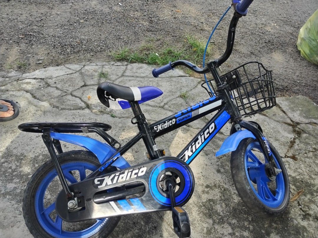 Kidico Kids Bicycle with Basket, Sports Equipment, Bicycles & Parts, Bicycles on Carousell