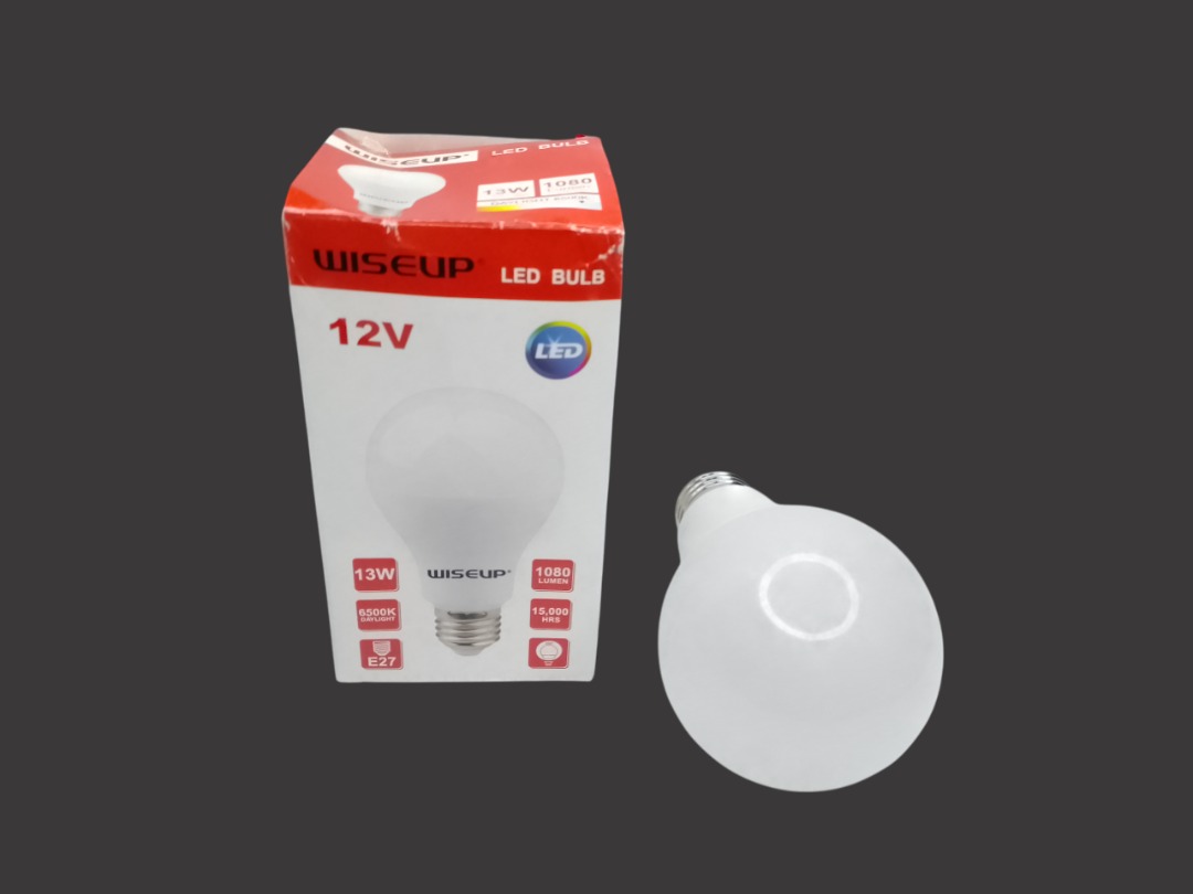 LED BULB 12V 13W E37 DAYLIGHT 6500K, TV & Home Appliances, Electrical ...