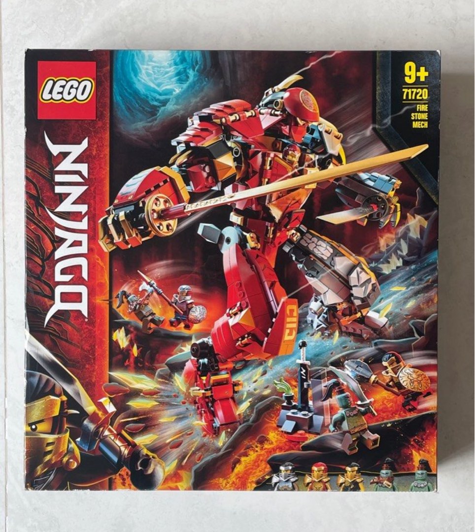 LEGO Ninjago 71720 Fire Stone Mech set, Hobbies & Toys, Toys & Games on ...