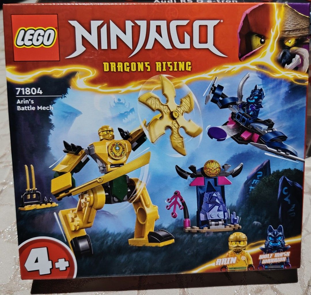 LEGO Ninjago Dragons Rising Arin's Battle Mech 71804, Hobbies & Toys ...