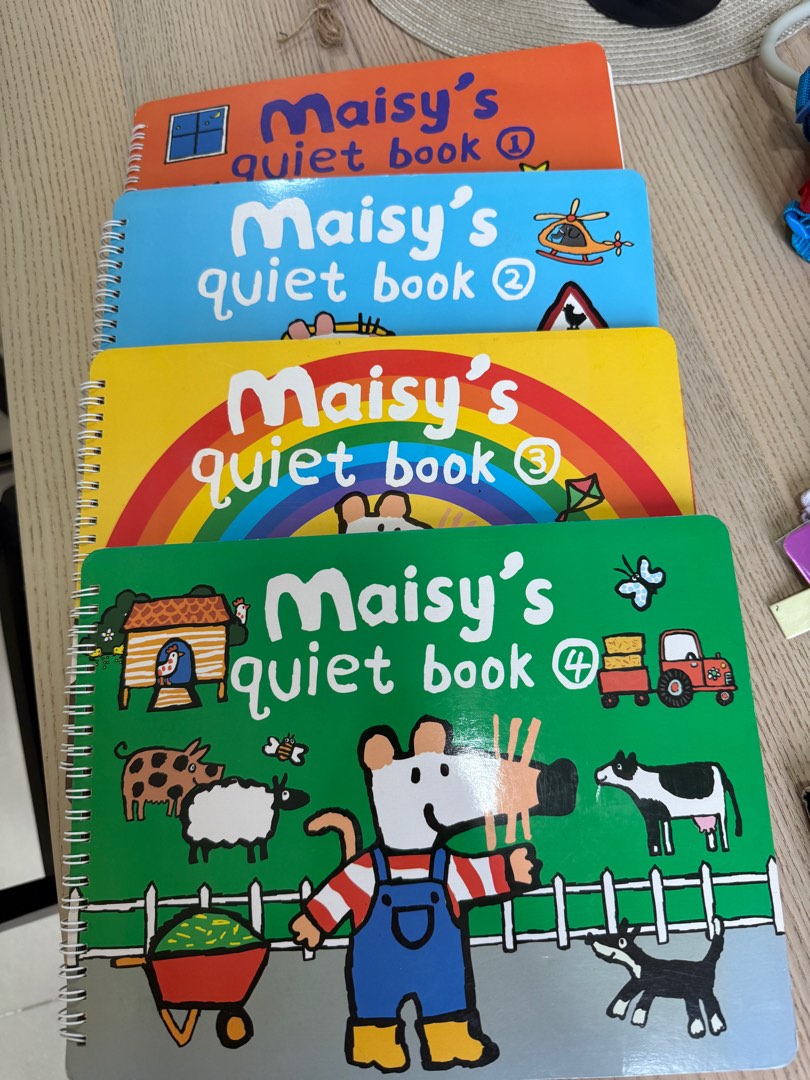 Maisy's Quiet Book Set, Hobbies & Toys, Books & Magazines, Children's ...