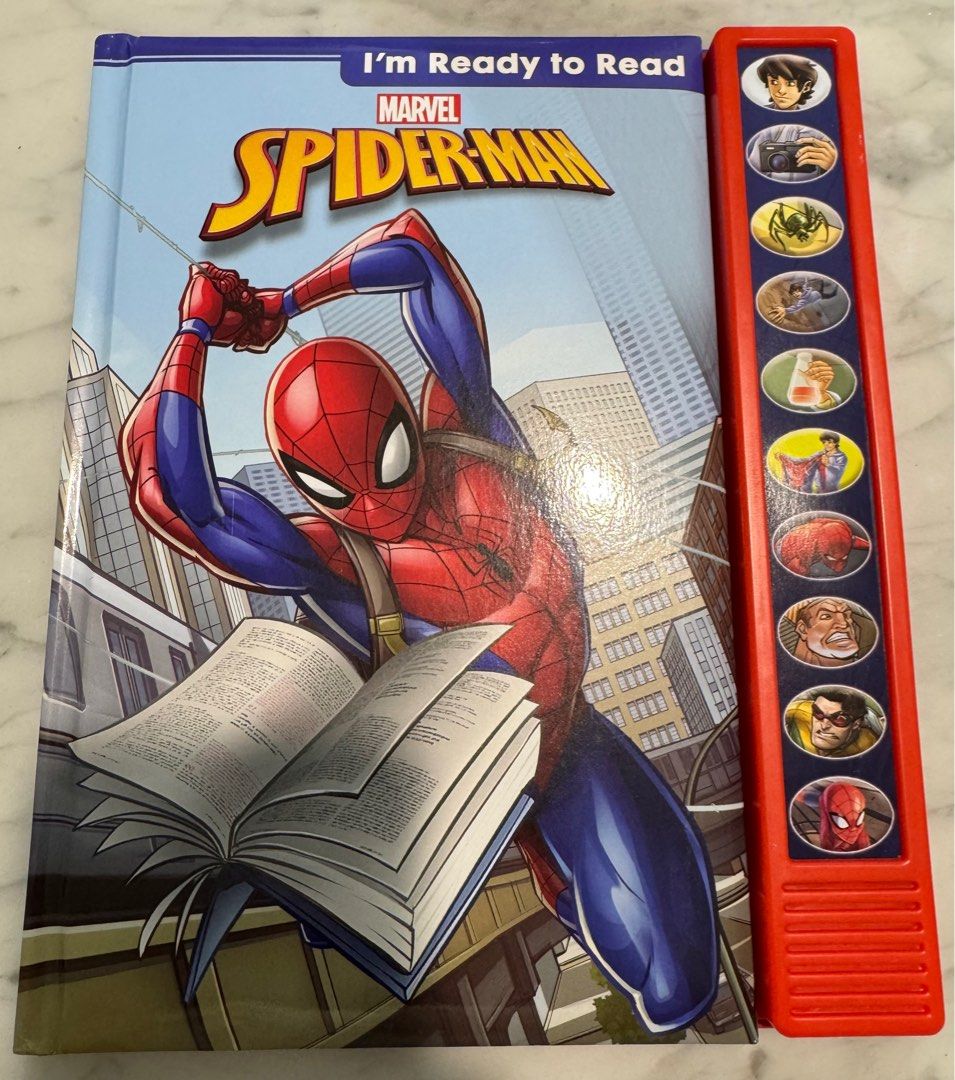Marvel Spider-Man I'm Ready to Read Book, Hobbies & Toys, Books ...