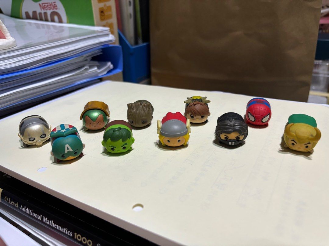 Marvel Tsum Tsum Figures - Assorted Characters, Hobbies & Toys, Toys ...