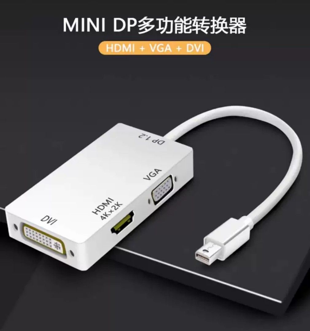 Mini DP Adapter, Computers & Tech, Parts & Accessories, Cables ...
