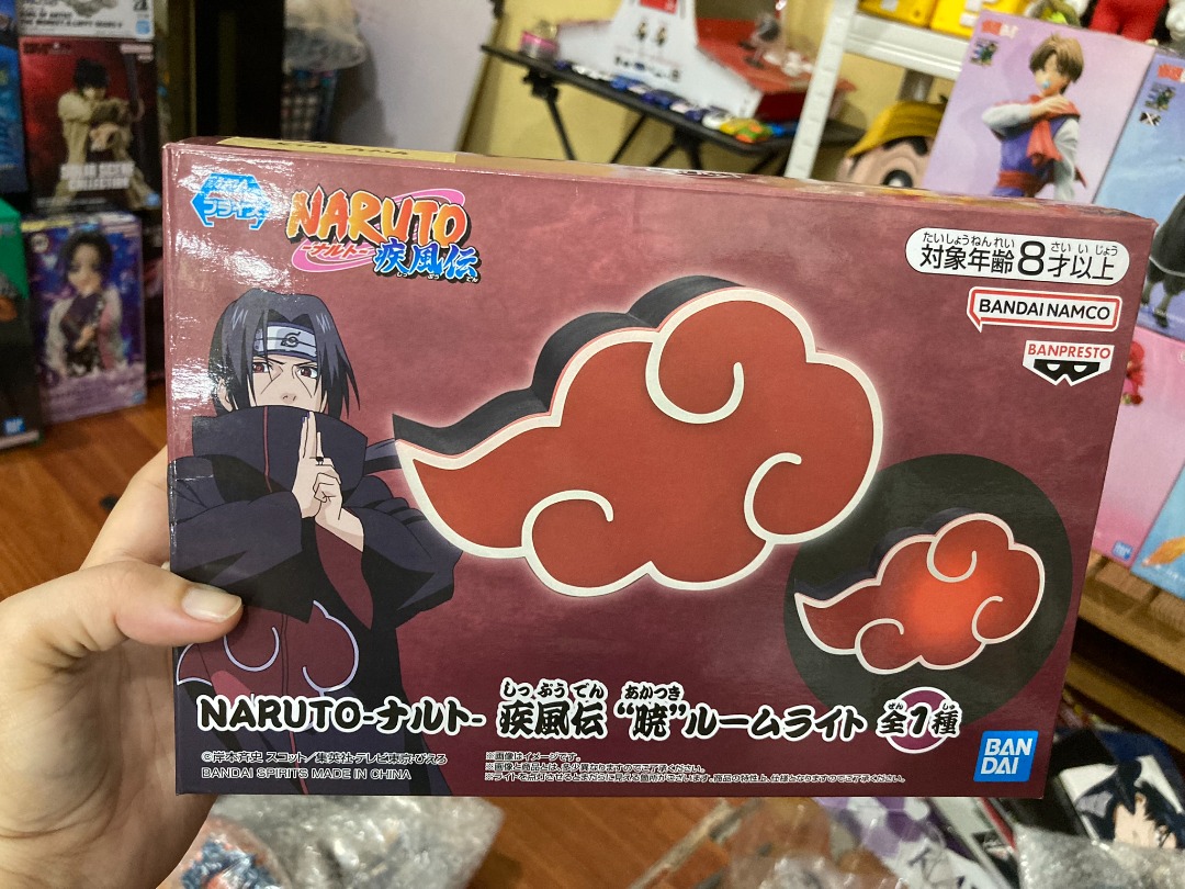 Naruto Shippuden – Akatsuki “Cloud” Room Light, Hobbies & Toys, Toys ...
