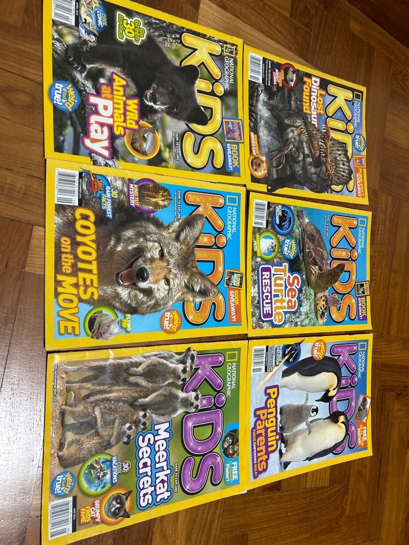 National Geographic Kids Magazines - Bundle of 10, Hobbies & Toys ...